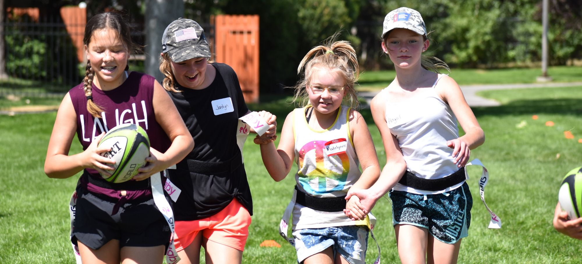 Girl Scouts - Girls Rugby